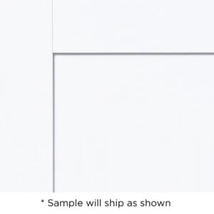 Pure White Matte Finish Shaker - The Cabinet Face