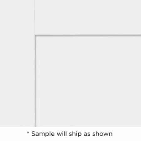 White Matte Finish Shaker - The Cabinet Face