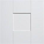 White Matte Finish Shaker - The Cabinet Face