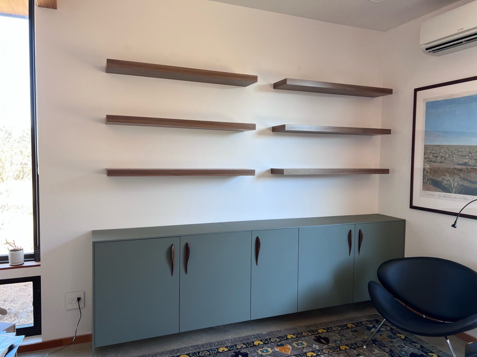 Custom Floating Shelves - High-Quality Materials - The Cabinet Face